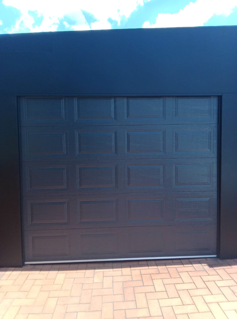 Block Design Insulated Steel Garage Door-Single & Double |Door King SA ...